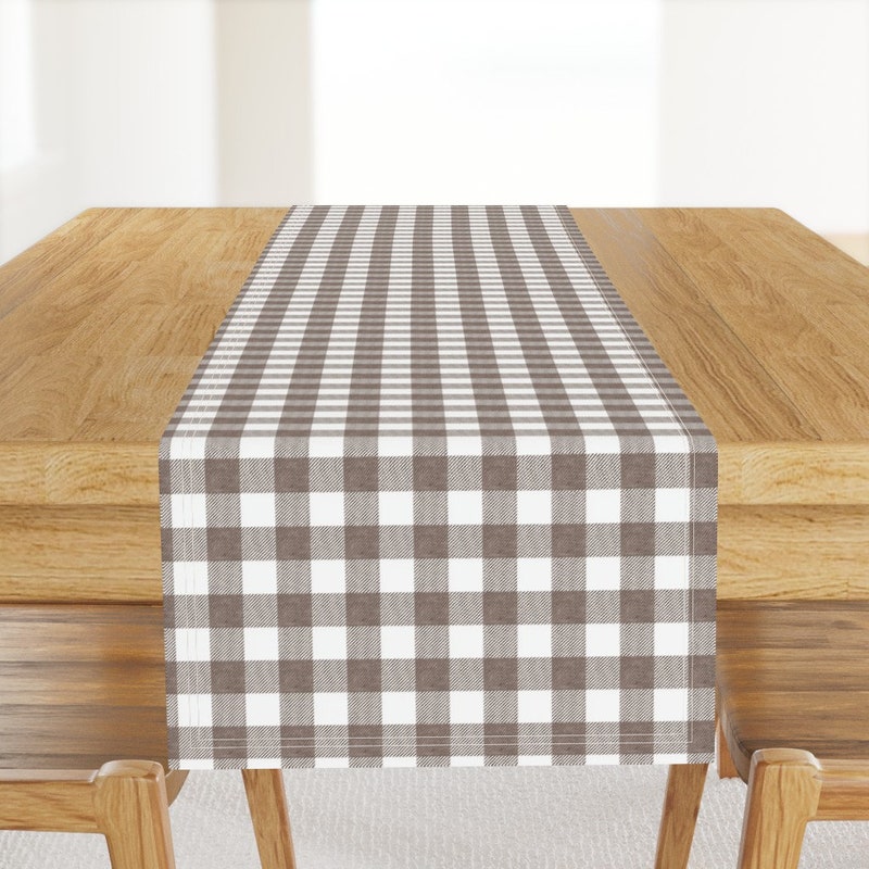 Buffalo Check Table Runner - Etsy
