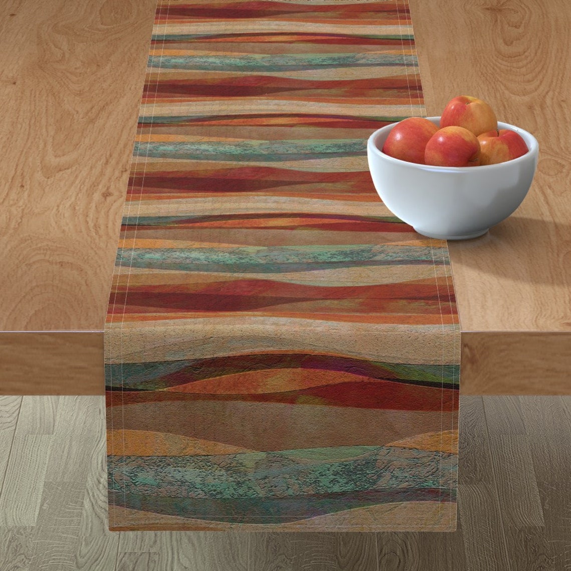 Abstract Landscape Table Runner Sandstone Desert by - Etsy
