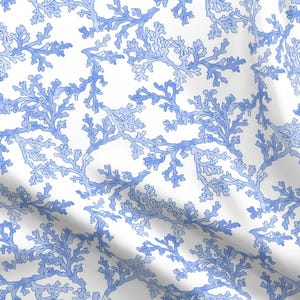 Blue Ocean Coral Sheets - Blue Coral by Kate_by_rolfescustomdesign ...