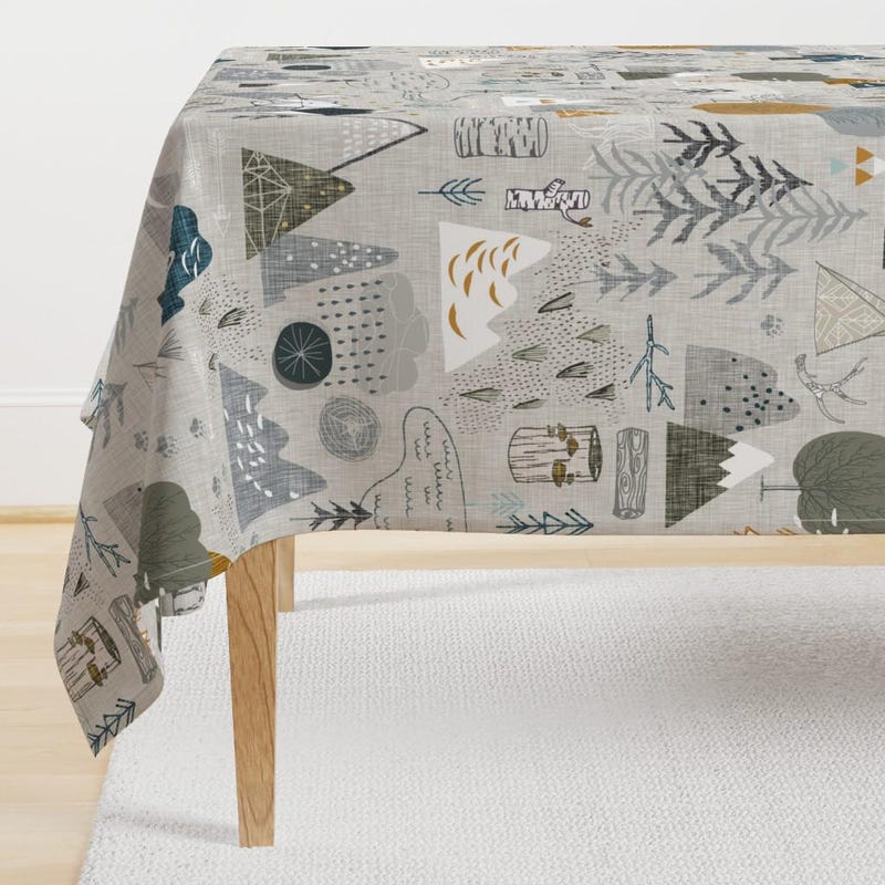 Map Tablecloth - Etsy