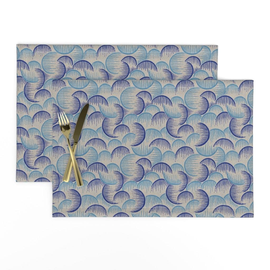 Art Deco Placemats (set of 2) - Abstraction Modern by Muhlenkott - Art ...