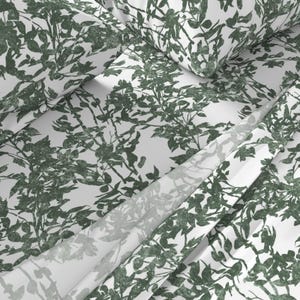Modern Woodland Sheets - Forest Foliage by Art_and_design_den ...