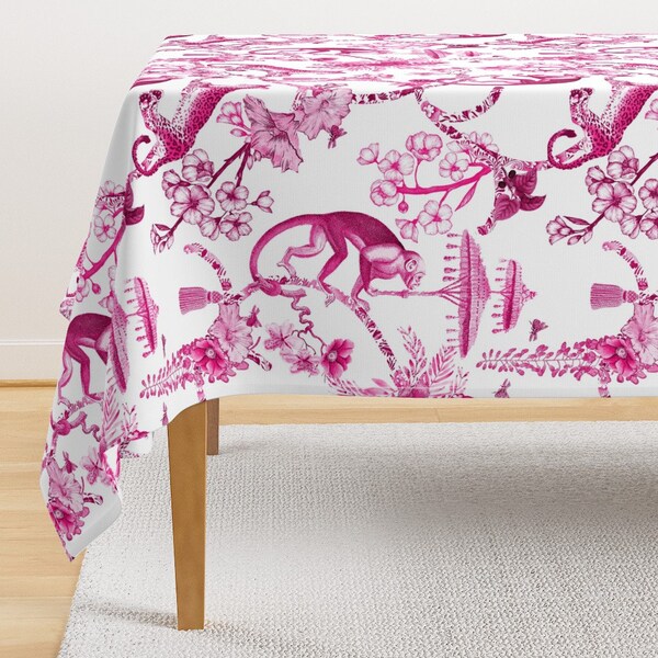 Pink Toile - Etsy