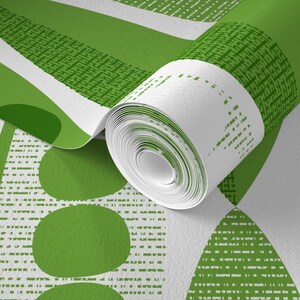 Green Peas Commercial Grade Wallpaper Pod by Spellstone Mid Century ...