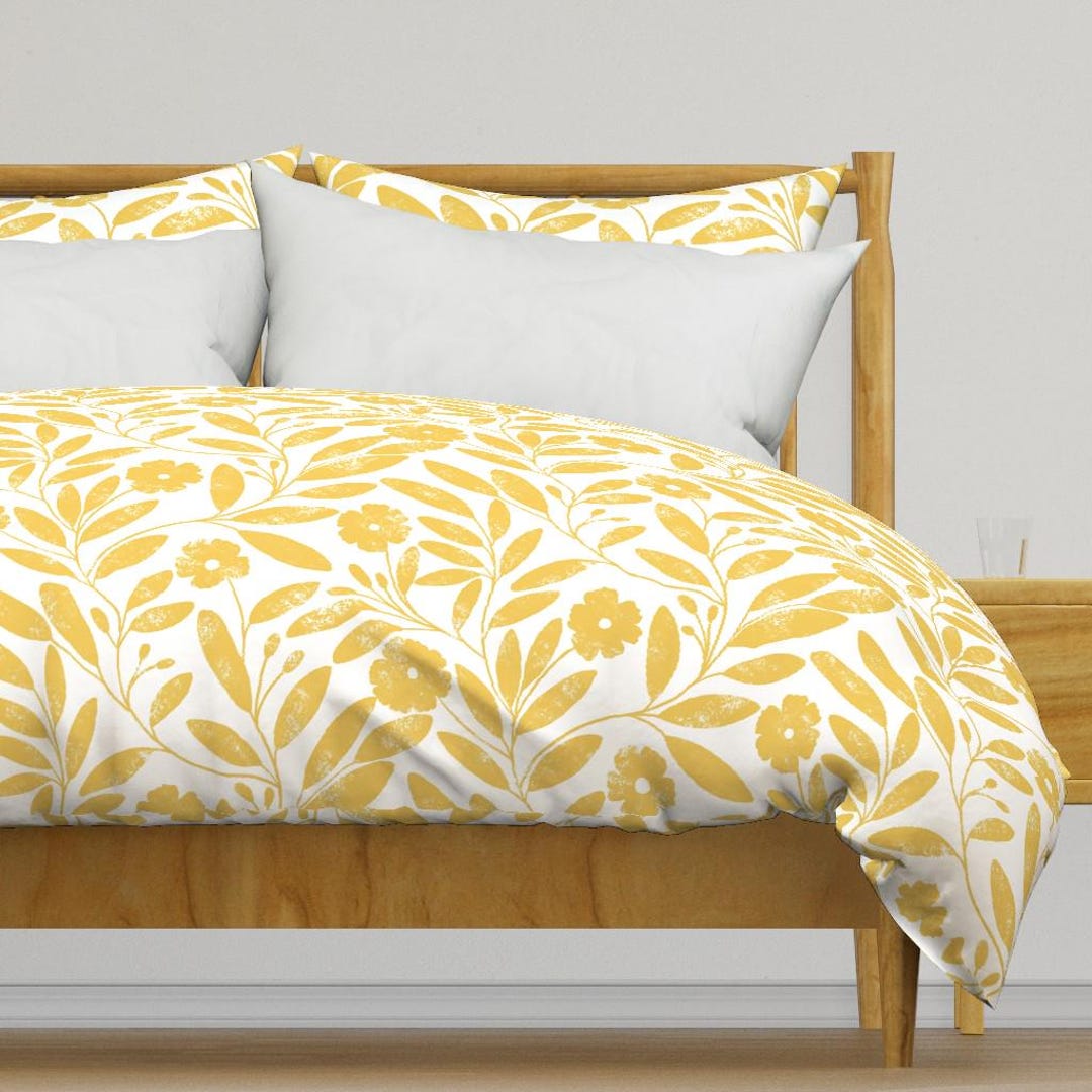 Yellow Floral Bedding - Floral Sunshine by Pretty_with_color ...