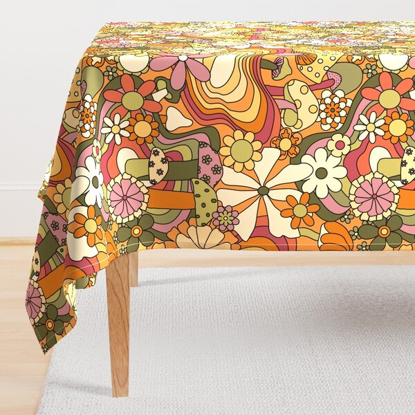 Retro Tablecloths - Etsy