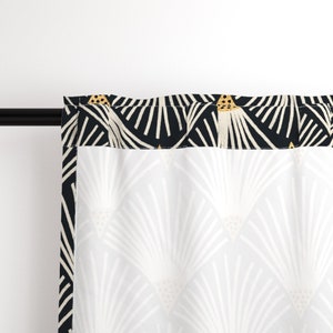 1920s Botanical Curtain Panel - Charleston by Amy_maccready - Art Deco ...