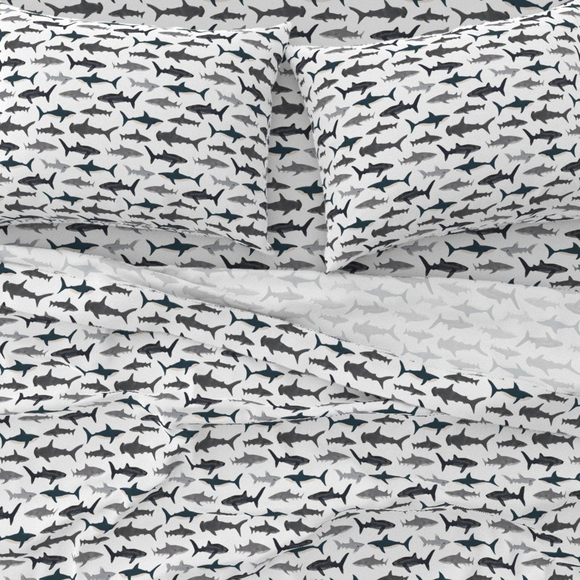 Watercolor Sharks Sheets Shark Species by Andrea_lauren | Etsy