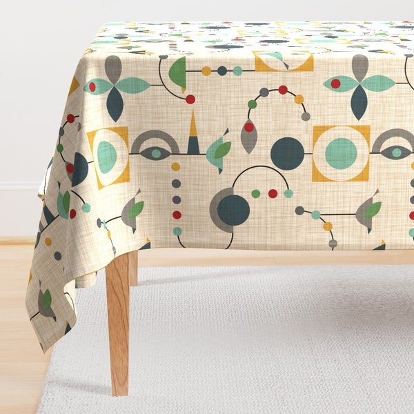 Modern Tablecloth - Etsy