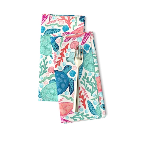 Turtle Napkins - Etsy