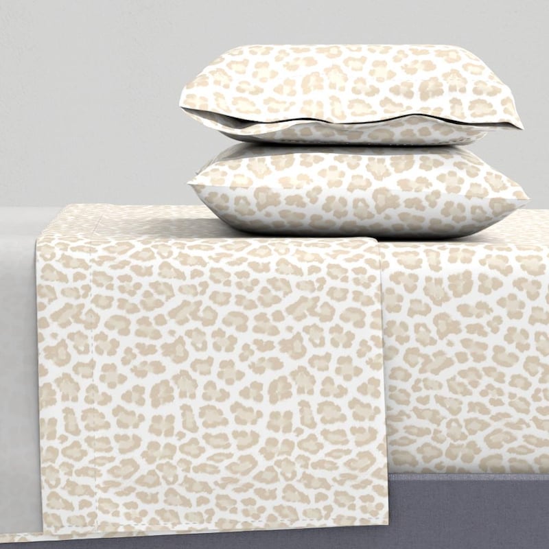 Leopard Full Bedding Set - Etsy