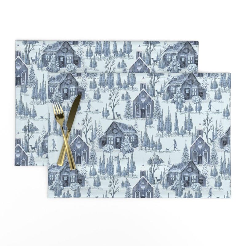 Winter Placemats - Etsy