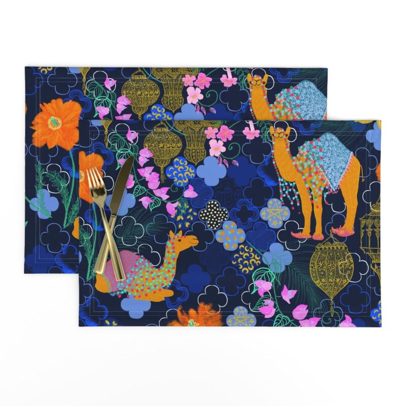 Moroccan Placemats - Etsy
