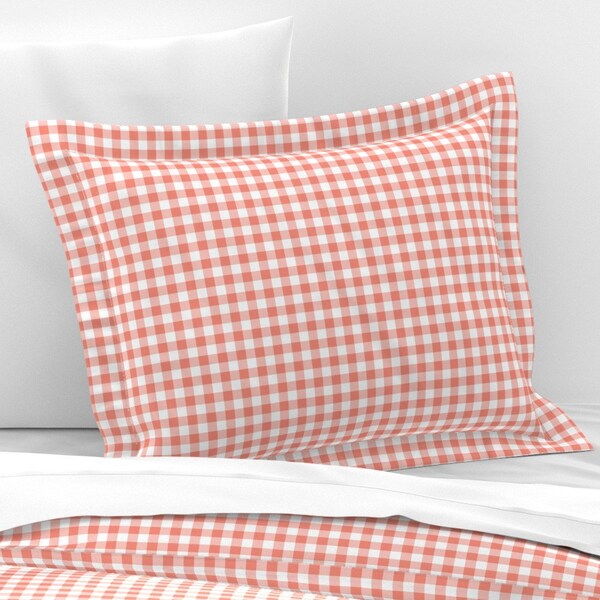 Orange Euro Sham - Etsy