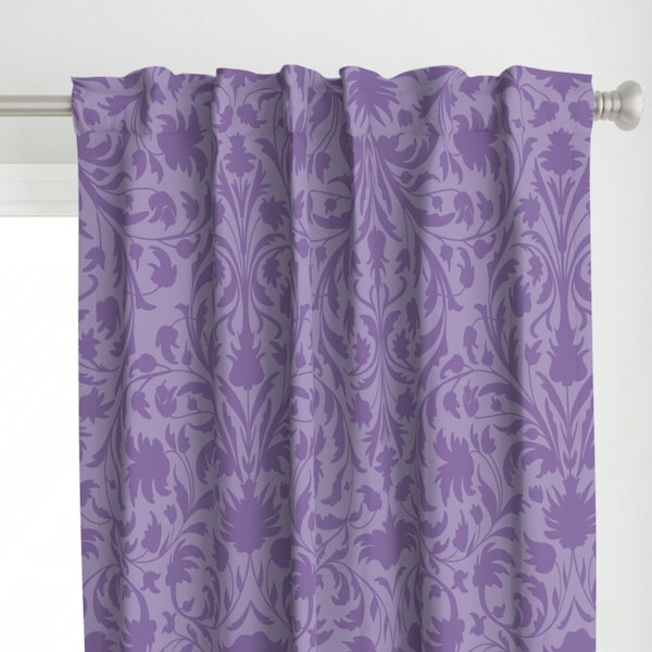 Lilac Curtains - Etsy