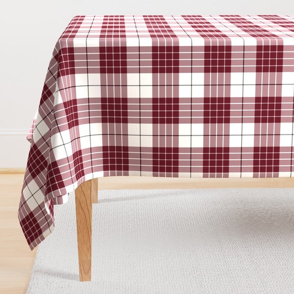 Maroon Tablecloth - Etsy