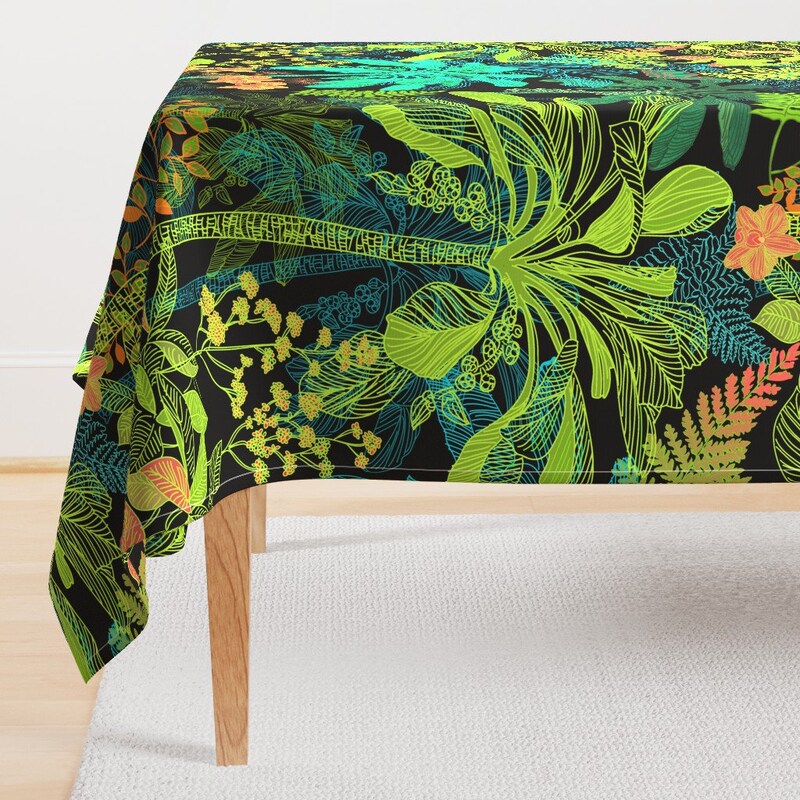 Tropical Tablecloth - Etsy