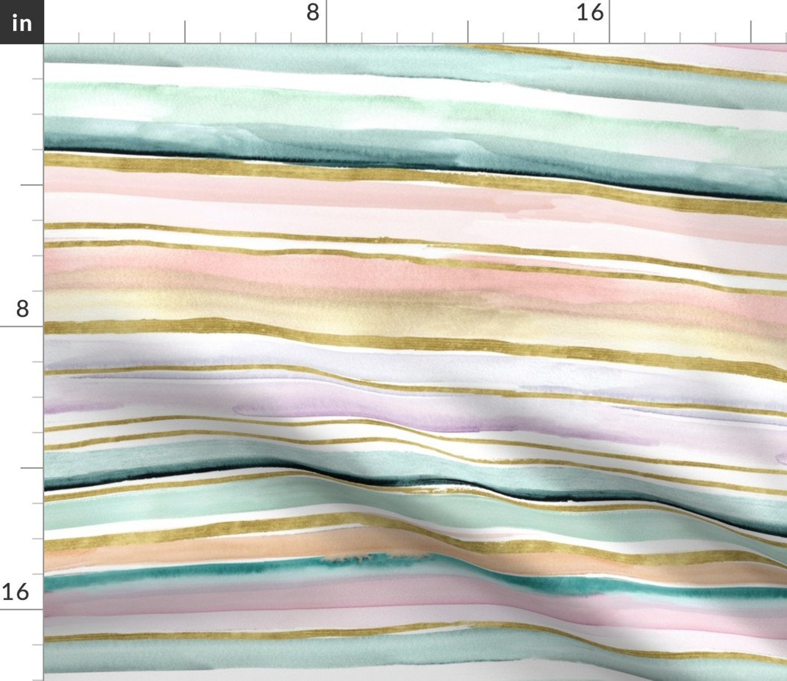 Watercolor Throw Blanket Daydream Pastel Stripe by - Etsy