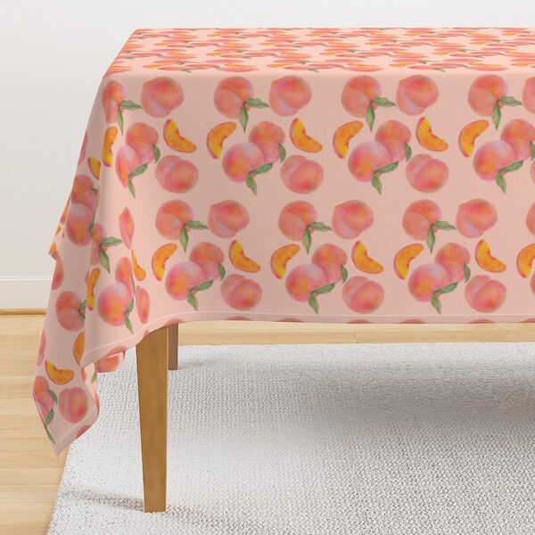 Peach Tablecloth - Etsy
