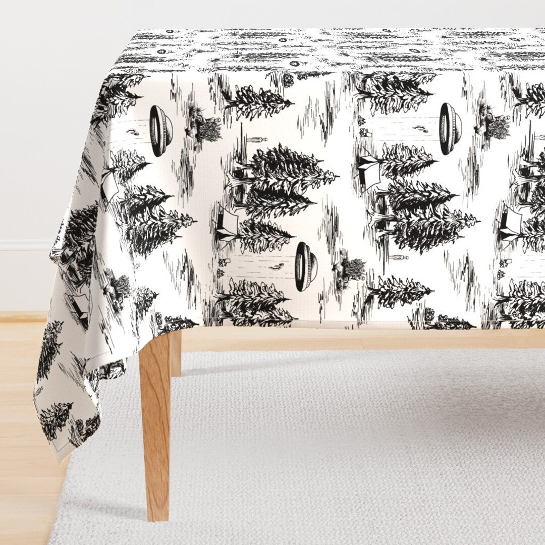Ufo Tablecloth Alien Abduction Toile De Jouy by Somecallmebeth ...