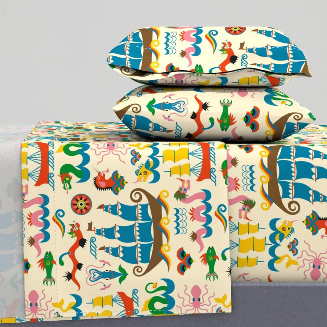 Sea Creatures Sheets - Mythical Sea Creatures Map by Carrie_cantwell ...