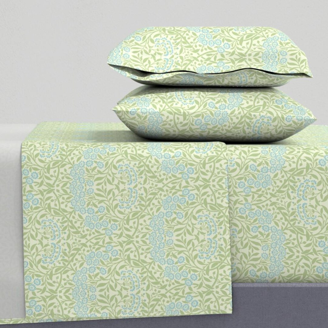 Floral Sheets - William Morris Woodblock by Chantal_pare - Botanical ...