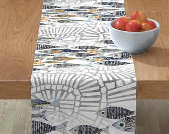 Fish Table Runner - Etsy