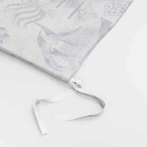 Pagoda Chinoiserie Bedding - Blue Willow by Whitneyenglish - Blue Toile ...