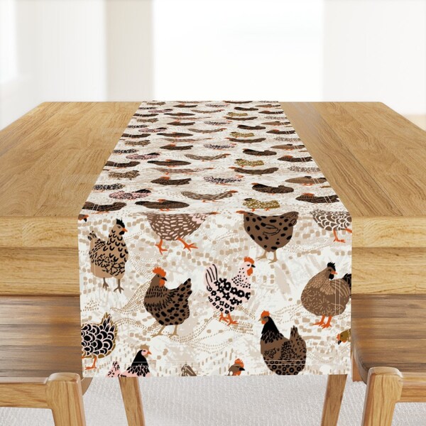 Chicken Table Runner Pattern - Etsy