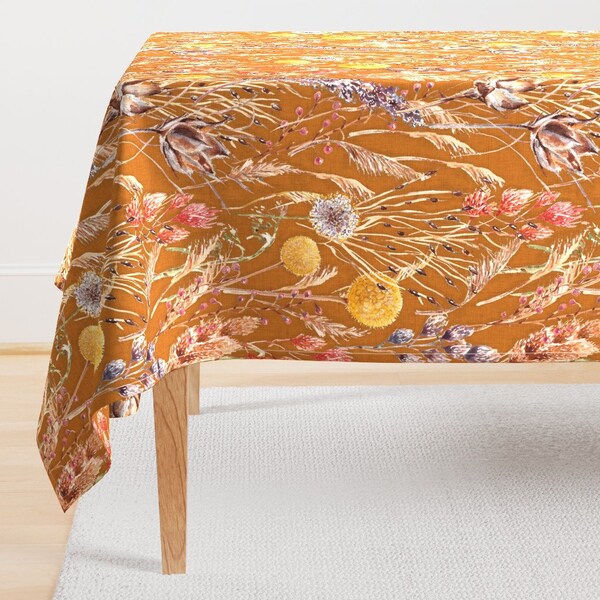 Fall Tablecloth - Etsy