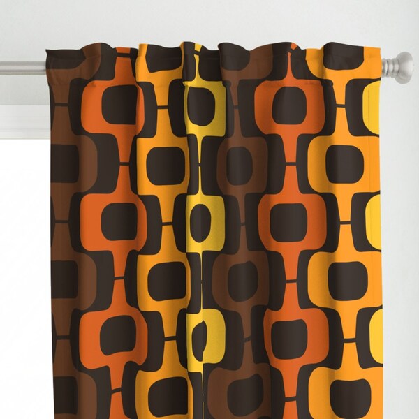 1970s Curtains - Etsy