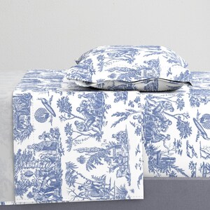 Traditional Toile Sheets Toile by Peacoquettedesigns French Romantic ...
