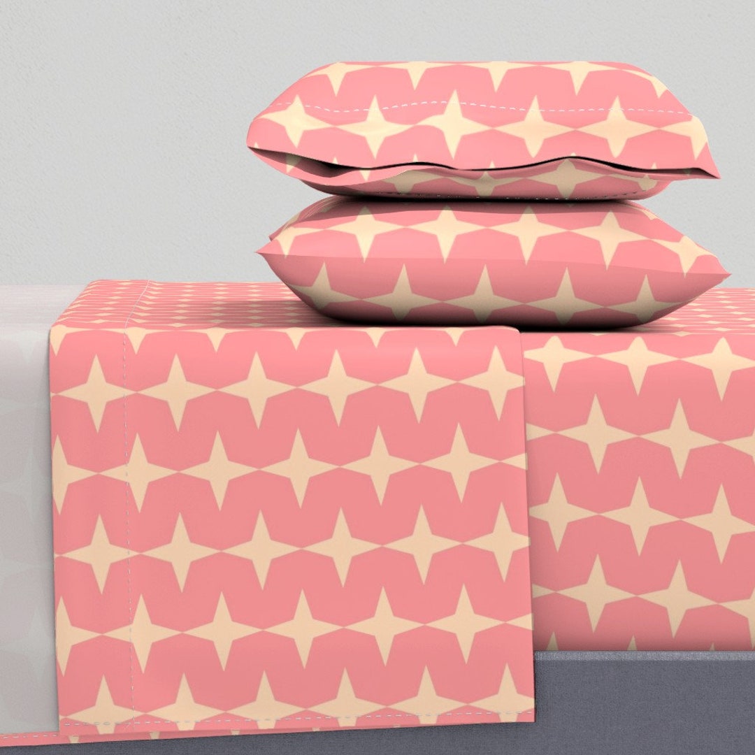 Retro Stars Sheets Star for Favorite by Dollywgmail_com Geometric ...