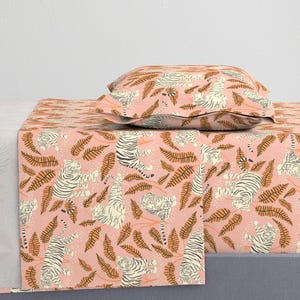 Maximalist Sheets - Malaysian Tiger Pink by Scarlet_soleil - Tiger ...