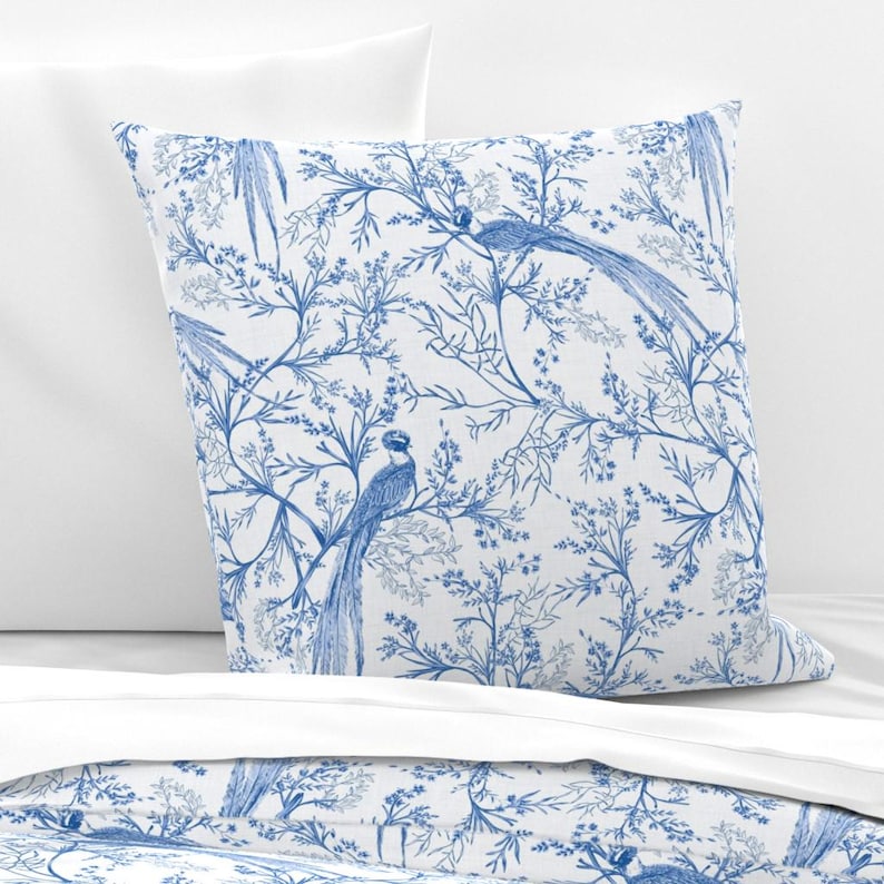 Pheasant Chinoiserie Bedding - Chinoiserie Bird by Smokeinthewoods ...