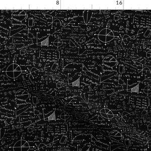 Geek Chic Cocktail Napkins (set of 4) - Pages of Equations by Robyriker ...