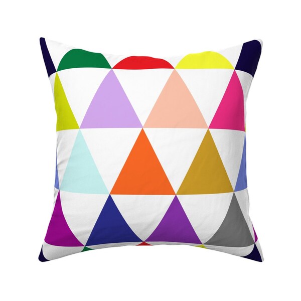 Triangle Pillow - Etsy