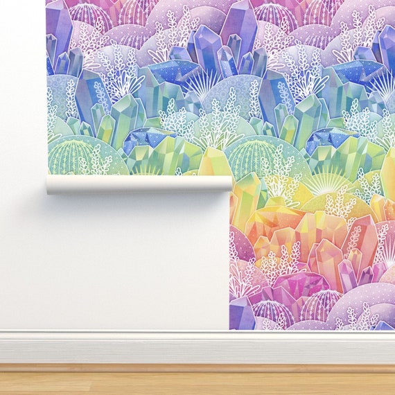 Rainbow Crystals Wallpaper