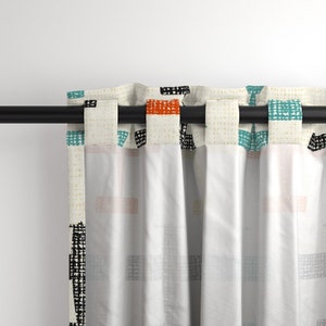 Retro Planes Curtain Panel Minimal Airplanes by Studioxtine Sky Flying ...