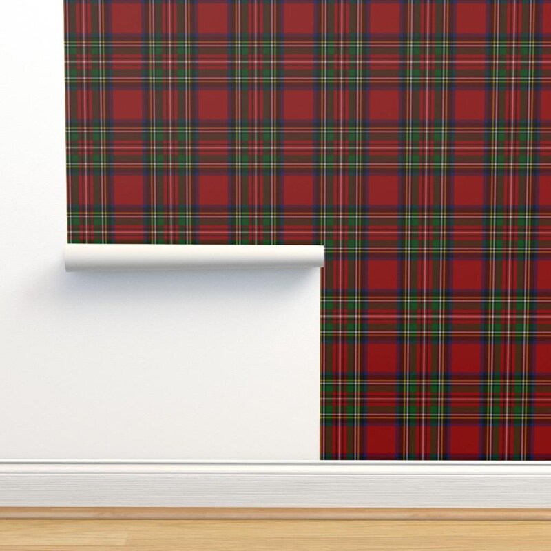 Tartan Paper - Etsy