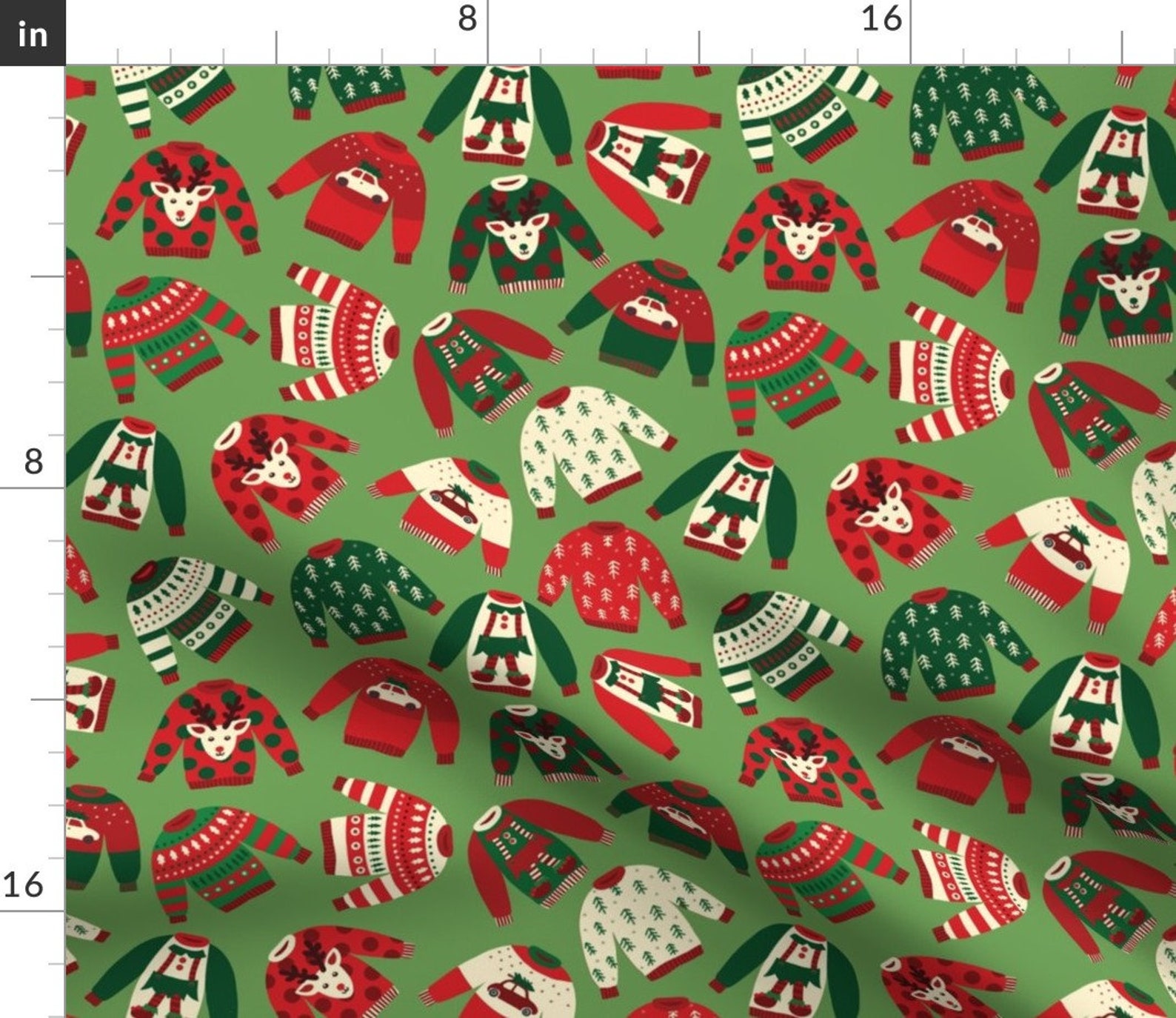 Christmas Table Runner Ugly Christmas Sweaters by - Etsy