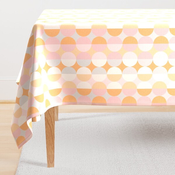 Peach Tablecloth - Etsy
