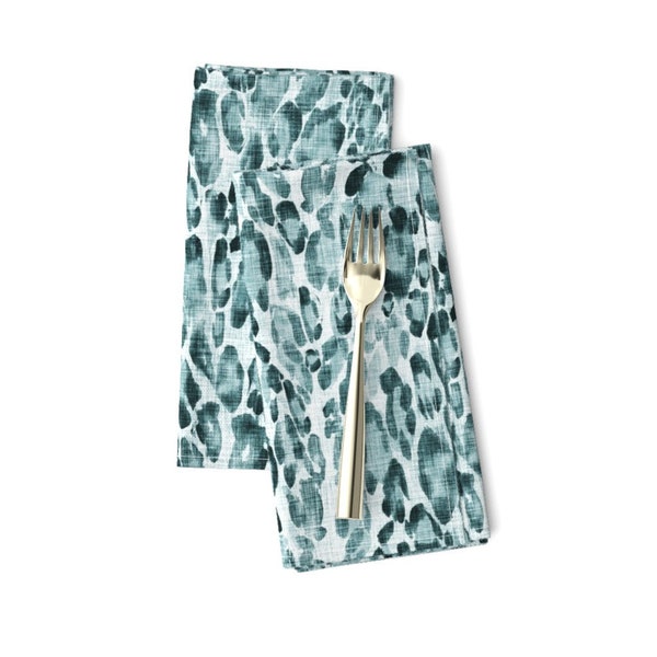 Leopard Napkins - Etsy