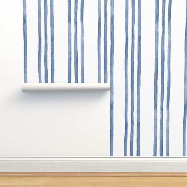 Vertical Stripe Wallpaper - Etsy