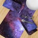 Purple Galaxy Table Runner Carina Nebula edited Blue by - Etsy