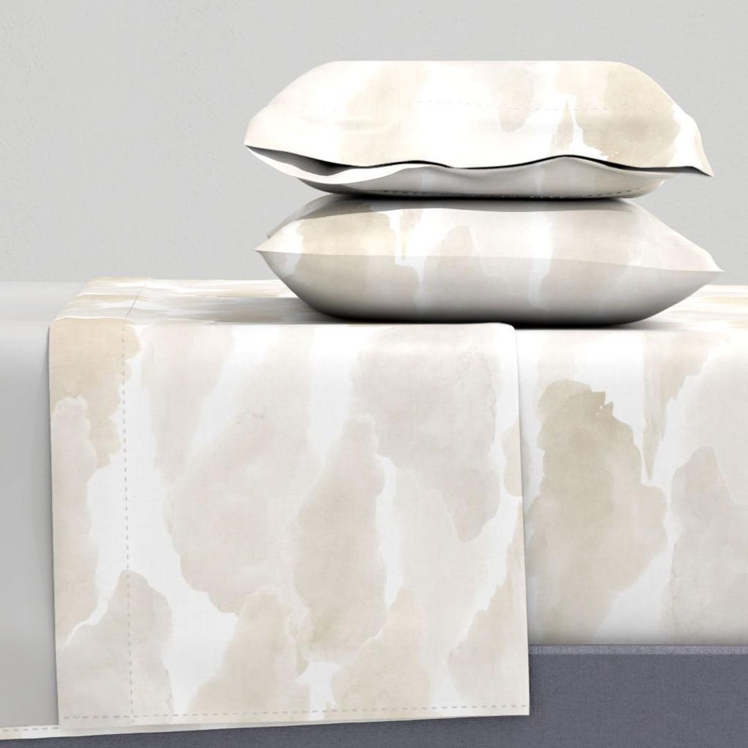 Soft Cloud Sheets - Jumbo Clouds by Hipkiddesigns - Muted Earth Tone ...