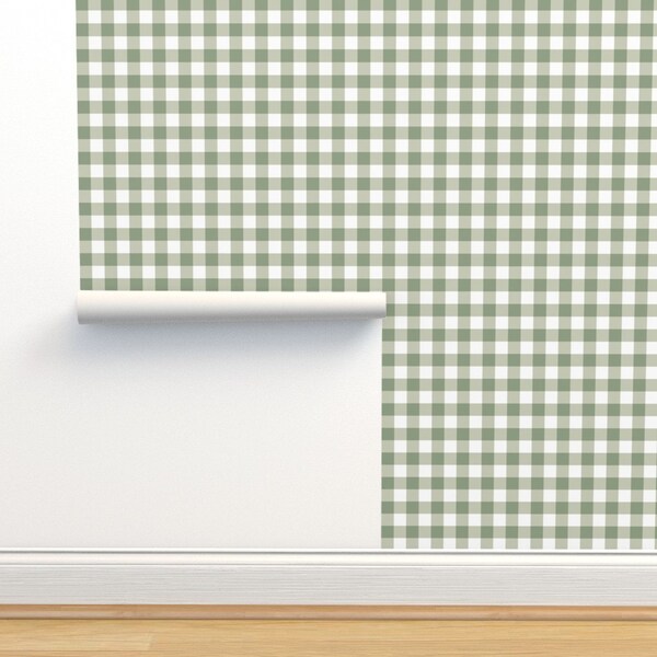 Sage Green Removable Wallpaper - Etsy