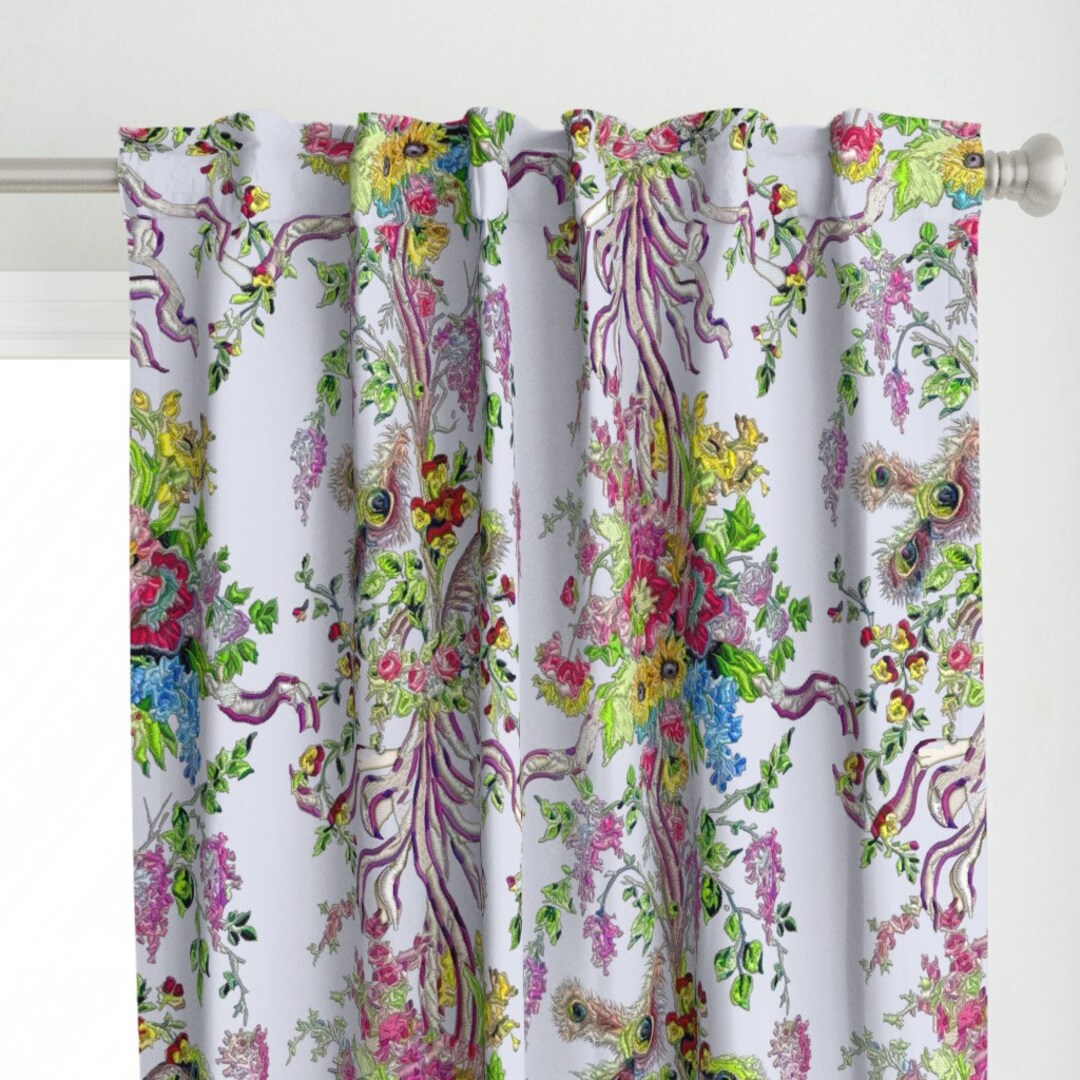 Rococo Curtain Panel - Rococo Boudoir by Bonnie_phantasm - Georgian ...
