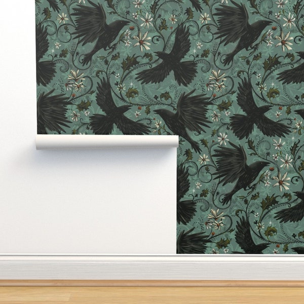 Raven Wallpaper - Etsy