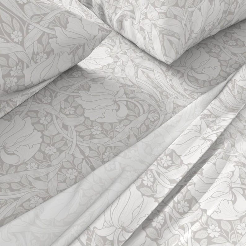 William Morris Sheets - Pimpernel by Salvagescapes - Floral Vintage ...